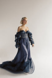 Flidais | Silk Organza Wedding Dress | MYWONY